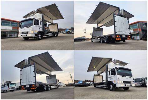 현대 메가트럭45톤 후축냉동윙바디 2016년식 판매합니다전문가들