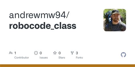 Github Andrewmw94 Robocode Class