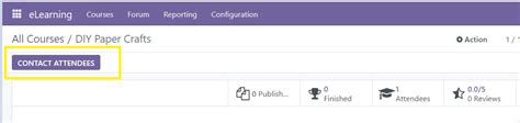 Karma Tab In Odoo 16 E Learning App Odoo V16 Community Edition Book