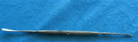 Used AESCULAP RH750 V Mueller Freer Septum Elevator Double Ended Sharp And Blunt 7 3 4