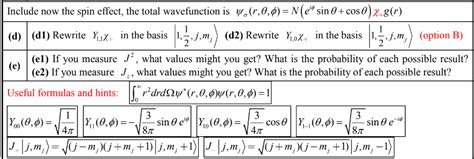 include now the spin effect the total wavefunction