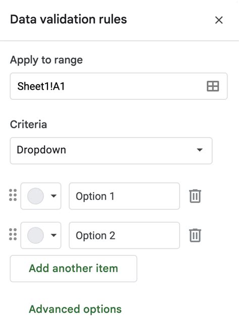 Dropdowns In Google Sheets Complete Guide Dataful