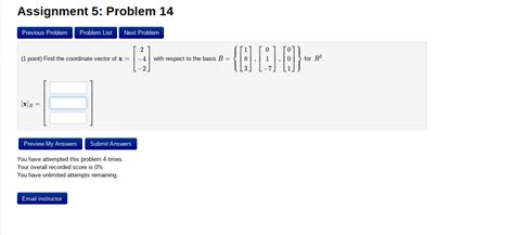 solved assignment 5 problem 14 previous problem problem