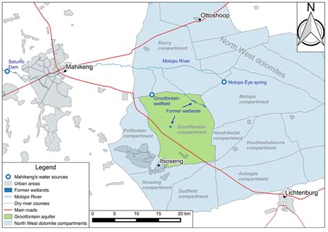 Map Of The Grootfontein Aquifer Download Scientific Diagram