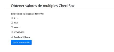 Procesar Múltiple Checkbox Seleccionados Con Php Baulphp