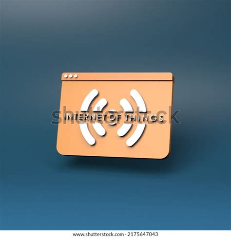 Internet Thing Logo Symbol Iot Concept Stock Illustration Shutterstock