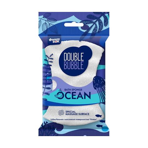 Губка лазнева Фрекен Бок з масажною поверхнею Океан купити в інтернет магазині Eva