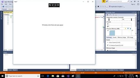 Creating Our First UWP Application