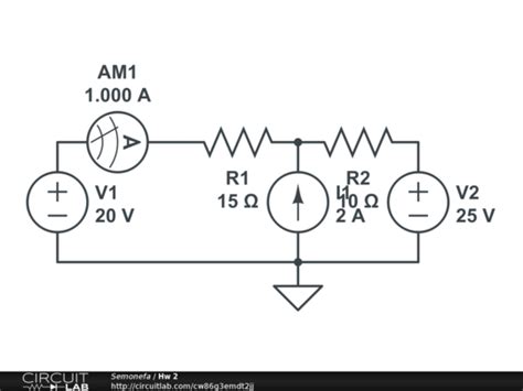 Hw 2 Circuitlab