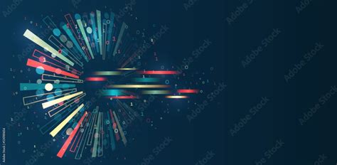 Structuring The Flow Of Information Data Analytics Concept Sorting A Large Amount Of Data