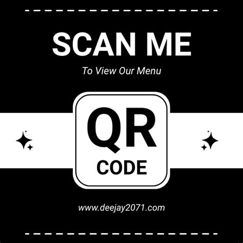 Scan Me Template Postermywall