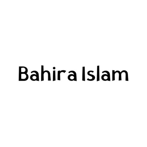 Bahira Islam Youtube