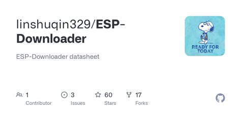 GitHub Linshuqin329 ESP Downloader ESP Downloader Datasheet