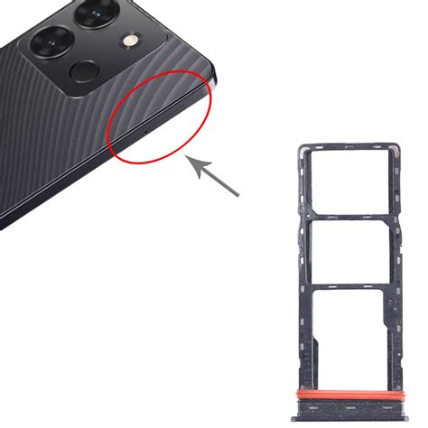 For Infinix Smart X Sim Card Tray Sim Card Tray Micro Sd Card Tray Black Alexnld Com