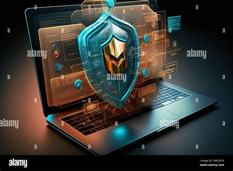 User Authentication System With Username And Password Data Protection Cybersecurity Concept