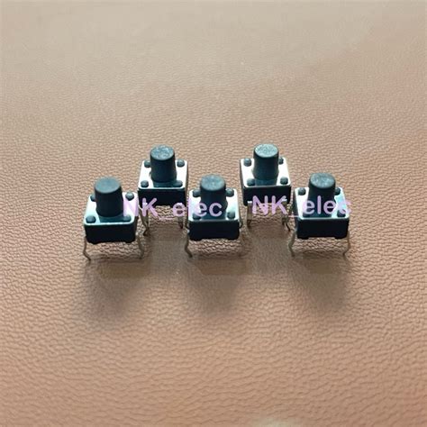 สวิทช์ Push Button Switch สวิทช์ปุ่ม กดติด ปล่อยดับ Tact Switch 4 ขา