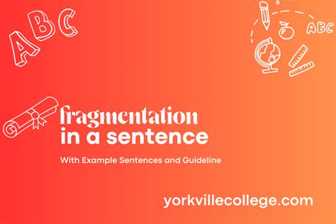 How To Use Fragmentation In A Sentence Easy Examples