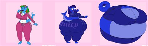 Rule 34 Big Ass Big Breasts Blueberry Inflation Breasts Bubble Butt