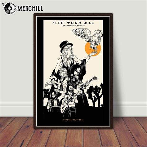Vintage Fleetwood Mac Concert Poster Ts For Stevie Nicks Fans