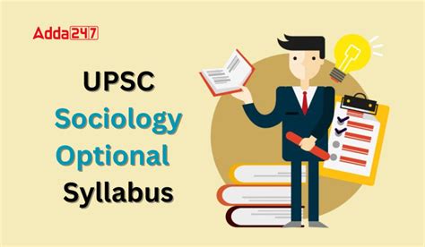 Upsc Sociology Syllabus 2025 Download Optional Paper Pdf