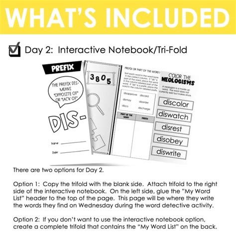 Morphology Prefix Lesson And Activities For Dis Science Of Reading