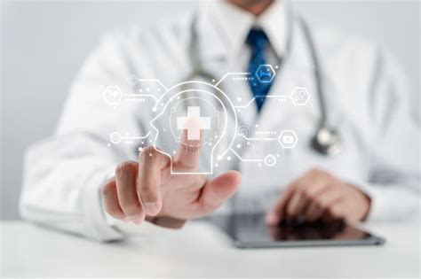 Doctor Checkup Patient Using Ai Artificial Intelligence Technology In
