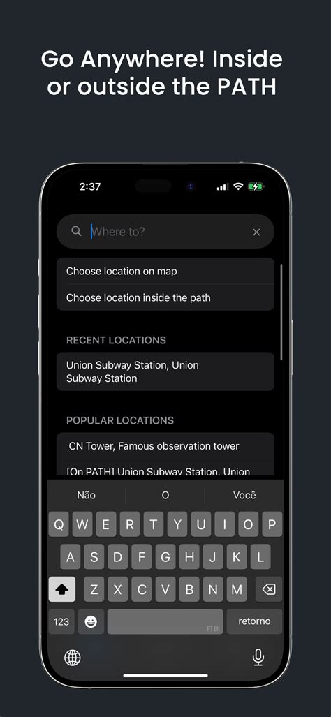 Toronto Path App