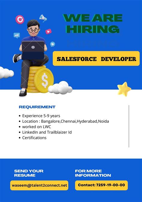 Salesforce Bangalore Developer Experience Hiring Talent Cv Noida Noida