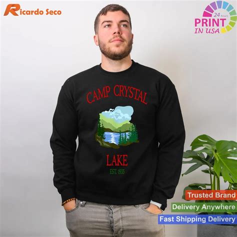 Costume Style Camp Crystal Lake Counselor With Back Design T Shirt