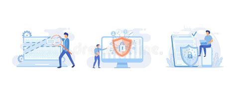 Computer Forensics Abstract Concept Cyber Security Risk Management