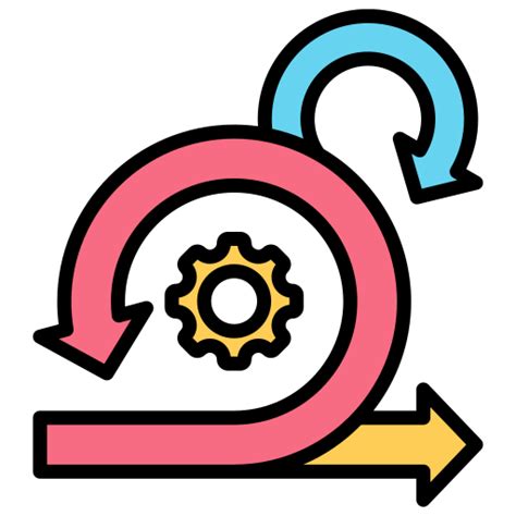 Scrum Generic Outline Color Icon