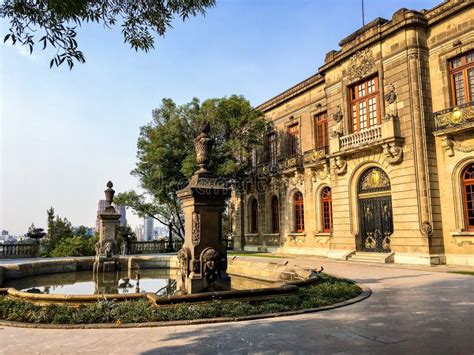 Mexico City Mexico October 25 2018 Chapultepec Castle Editorial