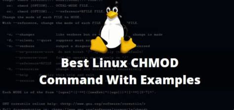 Best Linux Chmod Command With Examples Itsmarttricks