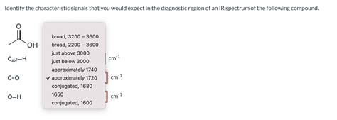 solved identify the signals you would expect in the