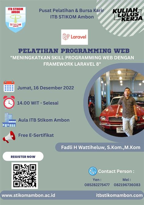Pelatihan Programming Web Itb Stikom Ambon