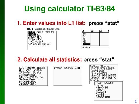 ppt ti 83 84 calculator binomial and normal distribution methods