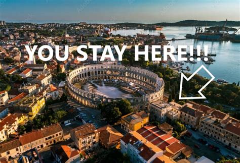 Pula Center Colosseum Apartments Gladijatorska 5 Pula Center