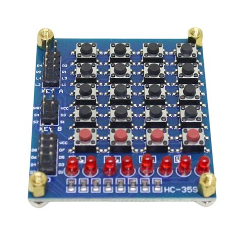 Módulo Teclado Interativo com LEDs Aumente a Funcionalidade dos Seus Projetos Eletrônicos