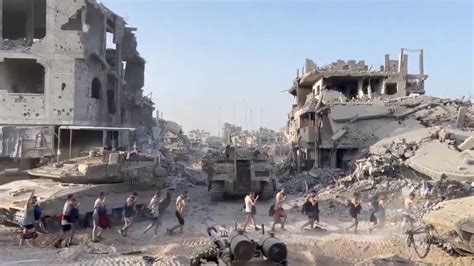 Israeli Soldiers Storm Gazas Kamal Adwan Hospital Force Out Semi