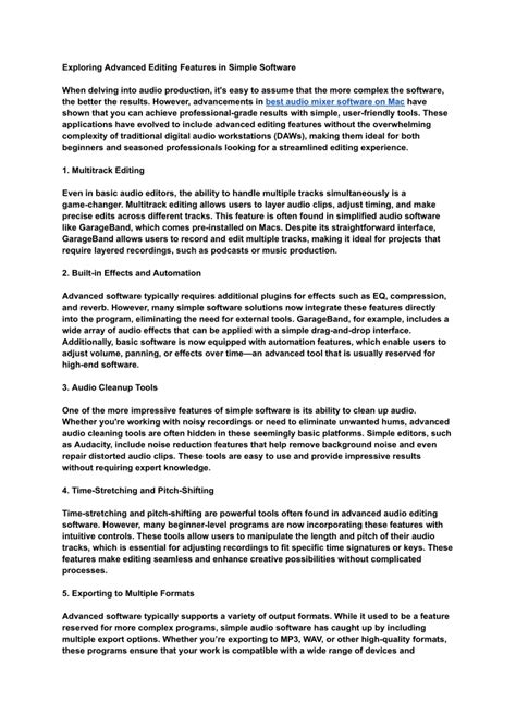 Ppt Exploring Advanced Editing Features In Simple Software Powerpoint