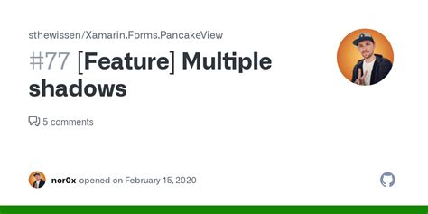[feature] multiple shadows · issue 77 · sthewissen xamarin forms
