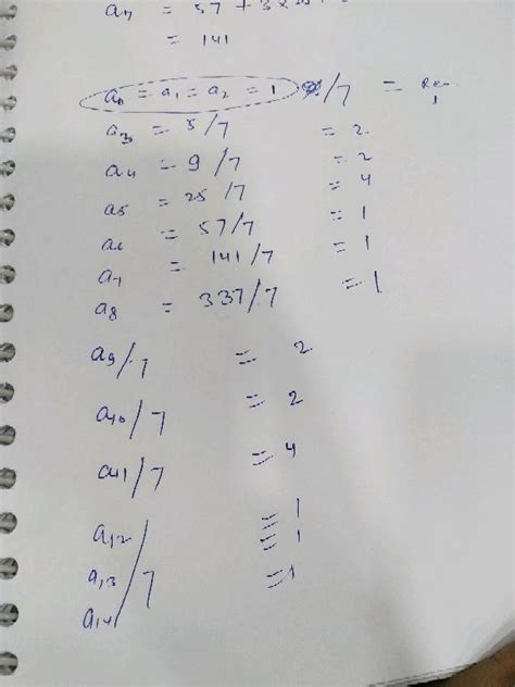 1 Consider A Sequence Given Byn Begin Array L A N A