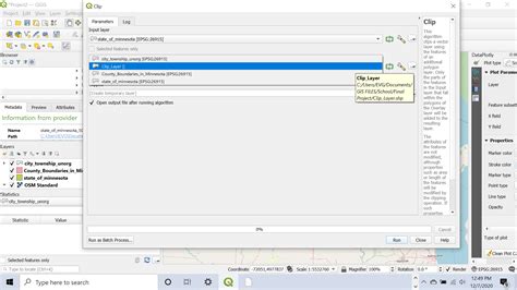 Openstreetmap Clipping OSM Standard Basemap Using QGIS Geographic Information Systems Stack