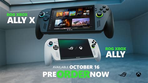 Consolele Asus și Microsoft Rog Xbox Ally și Rog Xbox Ally X