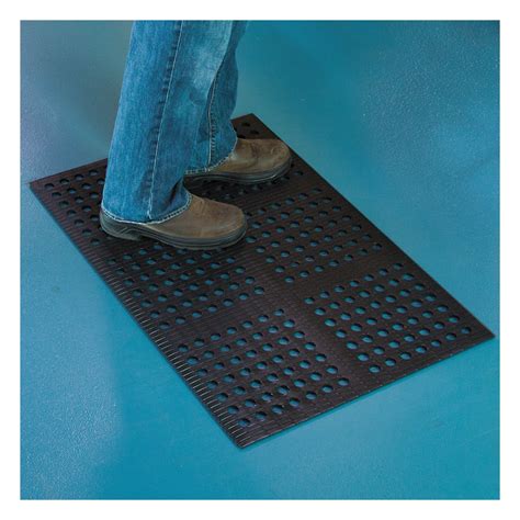 Es Robbins Pro Lite Four Way Drain Mat X Black Walmart Com