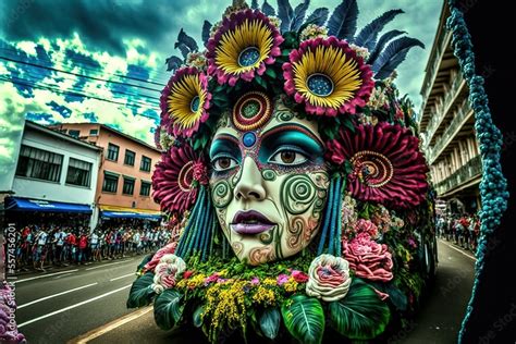 Feria De Flores Festival Medellin Colombia Stock Illustration Adobe