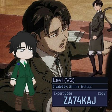 Levi Ackerman V Gacha Club Oc Gambar