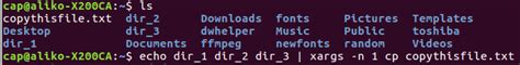 how to copy a file to multiple directories in linux with a single