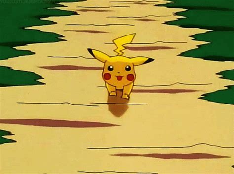 Pikachu Pokemon  Pikachu Pokemon Running Discover And Share S