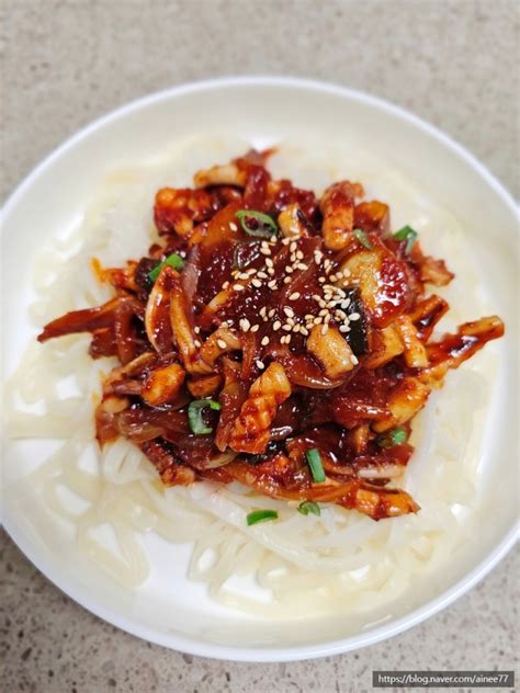 편스토랑 류수영 오징어볶음 오징어볶음칼국수 만드는 법 오징어요리 칼국수요리 어남선생 레시피 한그릇요리 오징어덮밥 술안주 불맛가득 초간단양념 초간단재료 네이버 블로그